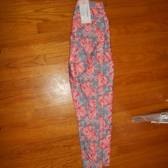 Fabletics | Pants & Jumpsuits | Fabletics Demi Lovato Pink Floral ...